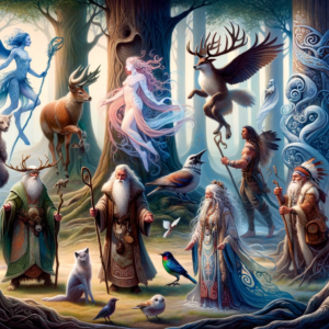 Waldgeister & Edelsteine: Entdeckung der mystischen Verbindung